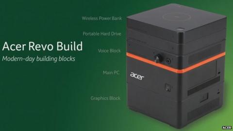 Acer unveils 'building block' Revo computer - BBC News