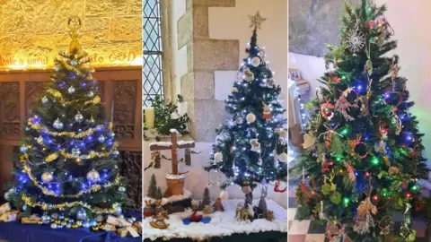 Perranporth Christmas tree festival grows despite Covid-19