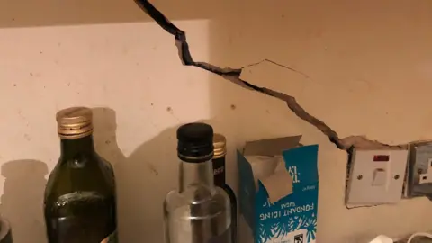 North Ealing tenants fear of building collapse over huge wall cracks