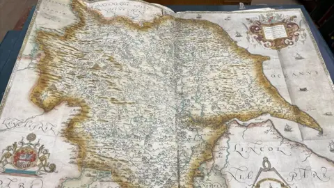Rare atlas on show in Leeds for first time