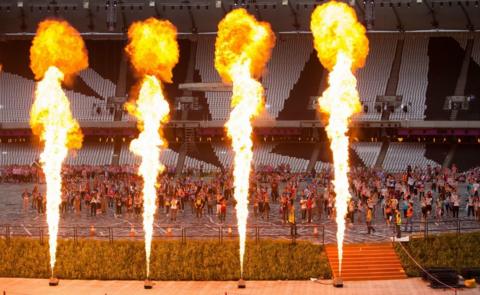 The making of the London 2012 Olympics opening ceremony - BBC News