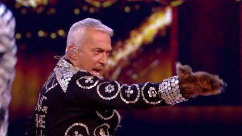 The Masked Dancer: Scissors is unmasked and crowned champion - BBC ...