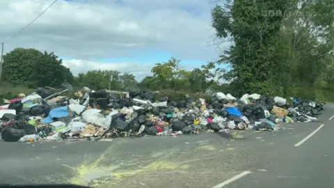 Armagh, Banbridge and Craigavon: Rubbish piling up as strike action ...