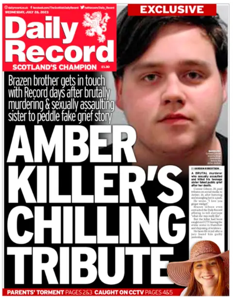 Scotland's papers: 'Depraved' murderer and ScotRail fares warning