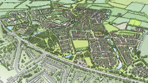 Eynsham's Salt Cross Garden Village plans move forward - BBC News