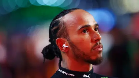 Lewis Hamilton speaks at black sports summit