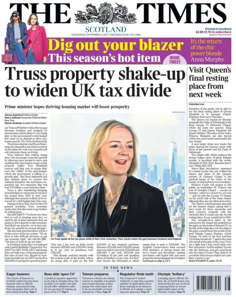 Scotland's papers: The King's return to Balmoral and Truss's tax cuts