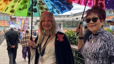 Queen remembered at Coventry's Godiva Day parade