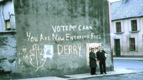 Exhibition marks 50 years of Free Derry Corner - BBC News