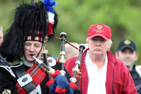 In search of Donald Trump's Scottish roots - BBC News