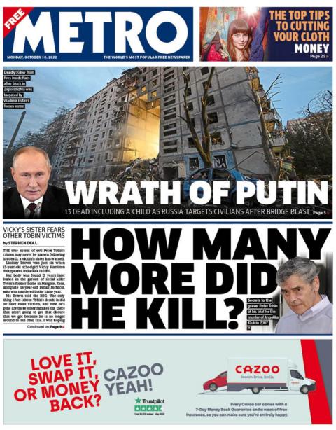 Scotland's papers: 'Remember them' and Sturgeon 'under attack' - BBC News