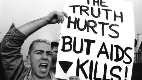 'Life was a party before Aids arrived in London' - BBC News
