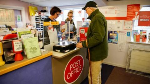 Post Office secures £370m funding from government - BBC News