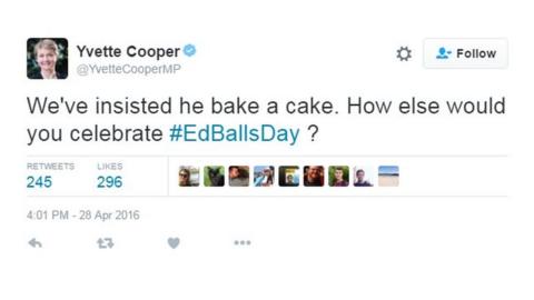 Happy Ed Balls day, from Ed Balls - BBC News