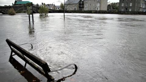 In Pictures: Storm Callum puts Wales under water - BBC News