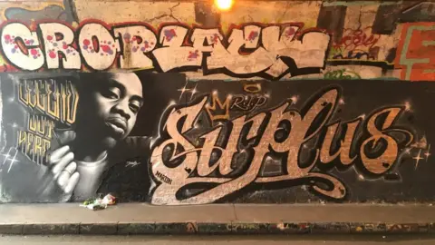 Bristol rapper SirPlus: Mural painted over by mistake