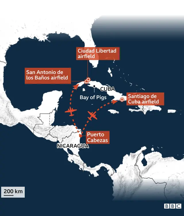 How the Bay of Pigs invasion began - and failed - 60 years on