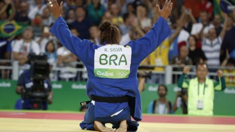 Rio 2016: Brazil's first gold from the City of God favela - BBC Sport