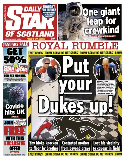 Scotland's papers: Safety fears before Perth hotel fire and royal row