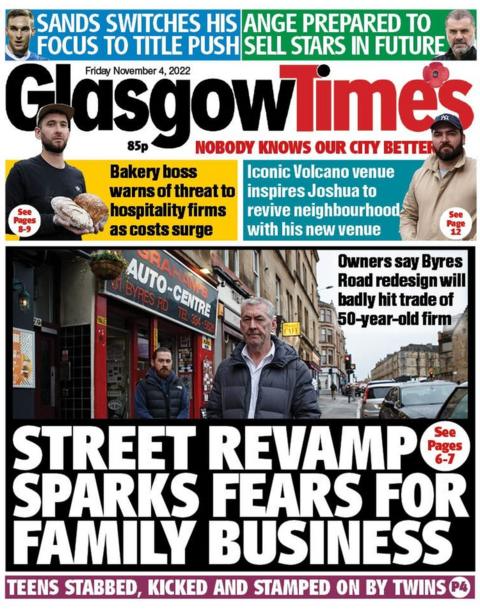 Scotland's papers: Longest recession warning and Scotland is 'skint ...