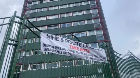 Belvoir: Anti-migrant signs treated as 'hate incident'