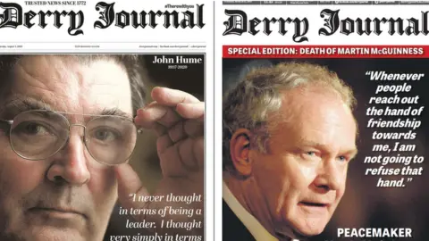 The Derry Journal newspaper celebrates 250 years in print