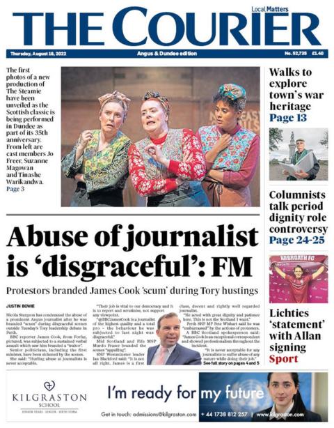 Scotland's papers: Interest rate hike and ScotRail staff balloted - BBC ...