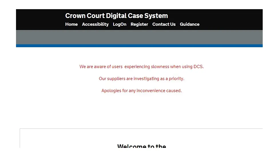 Court IT issue delays trials in England