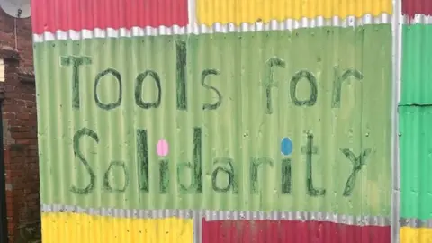 Mending old sewing machines in Northern Ireland for new life in Tanzania