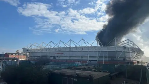 Southampton fire: Major fire postpones Saints match