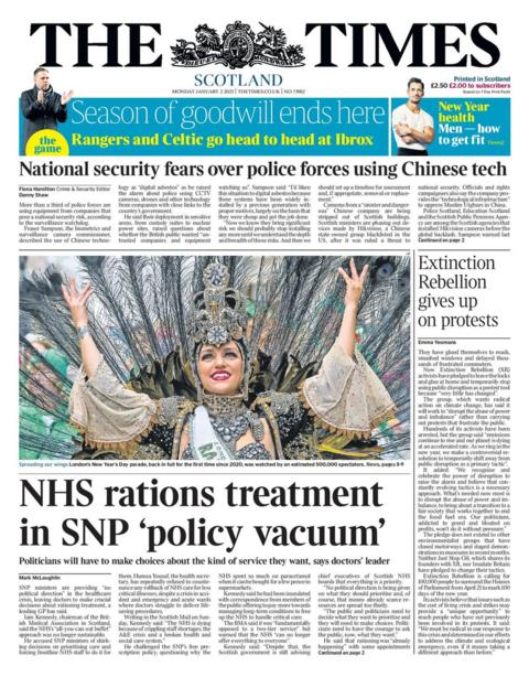 Scotland's papers: Patients 'self-treating' and McGarvey tributes - BBC ...