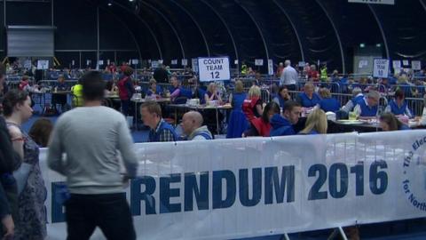EU referendum: Northern Ireland votes to Remain - BBC News