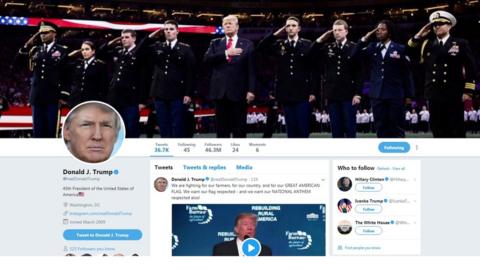 Did President Trump forget the words to the national anthem? - BBC News