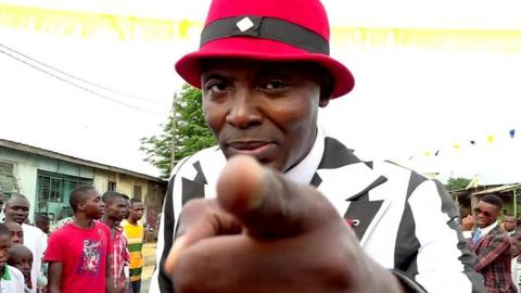 Congo's sapeurs pass their style on to a new generation - BBC News