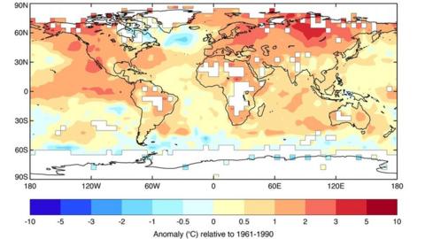 Climate change: 2015 'shattered' global temperature record by wide ...