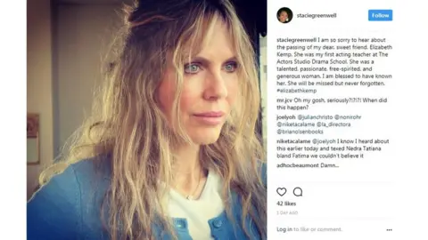 Hugh Jackman and Lady Gaga pay tribute to acting coach