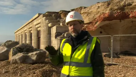 Henry VIII's Hurst Castle stabilised after collapse