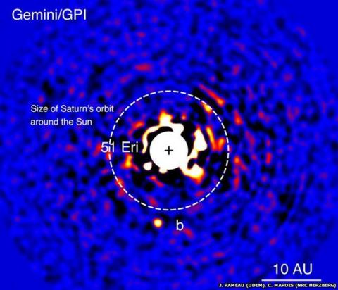 Young 'alien Jupiter' planet discovered - BBC News