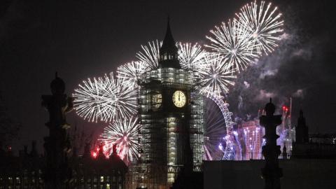 In pictures: The world celebrates 2018's arrival - BBC News