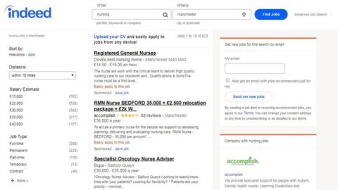 Google's job hunting service comes to UK - BBC News