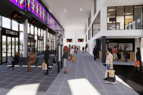 Durham bus station: Images show work on new transport hub