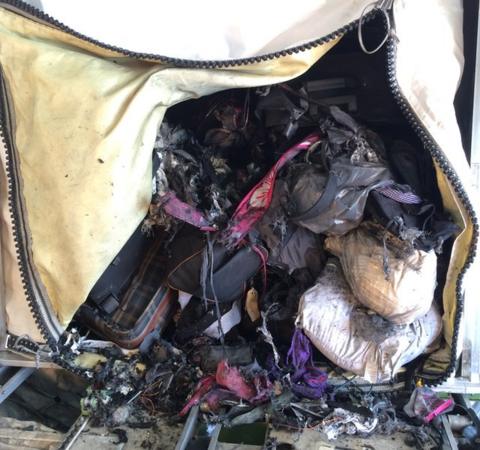 Aircraft 'bomb bag' limits on board explosion impact - BBC News