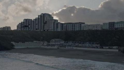 Newquay Narrowcliff development plans revised - BBC News