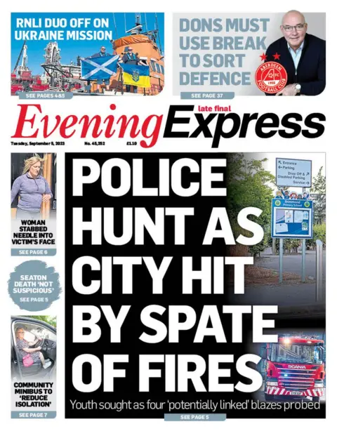 Scotland's papers: Cut in investigations and concrete costs