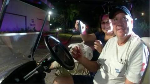 Tampa police chief quits after trying to avoid golf cart ticket - BBC News