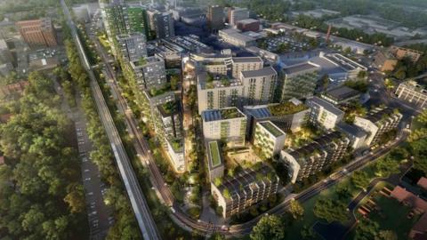 Councillor vows to fight 'monstrosity' tower blocks plan for Basildon - BBC News