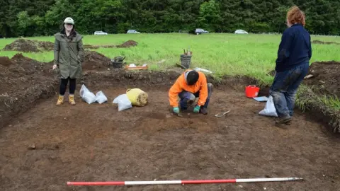 New archaeological dig at Aden Country Park