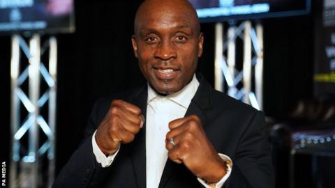 Nigel Benn comeback fight off due to shoulder injury - BBC Sport