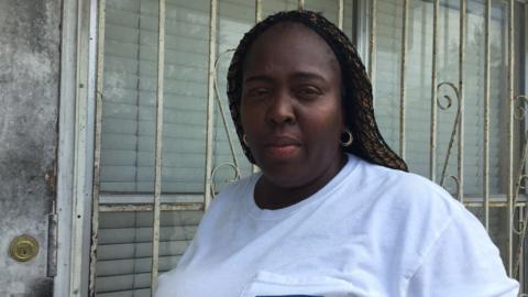 'We survived Irma but we don't have money for food' - BBC News