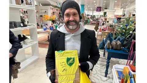 Norwich City fan meets Jonathan Rowe after goal prompts cardiac arrest